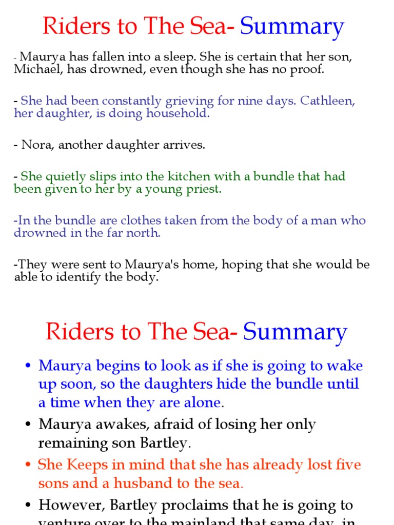 Riders To The Sea | PDF
