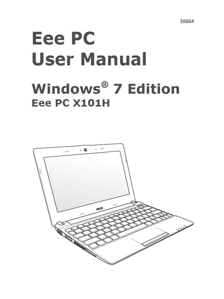Eee PC User Manual: Windows 7 Edition | PDF | Electromagnetic Interference | Personal Computers
