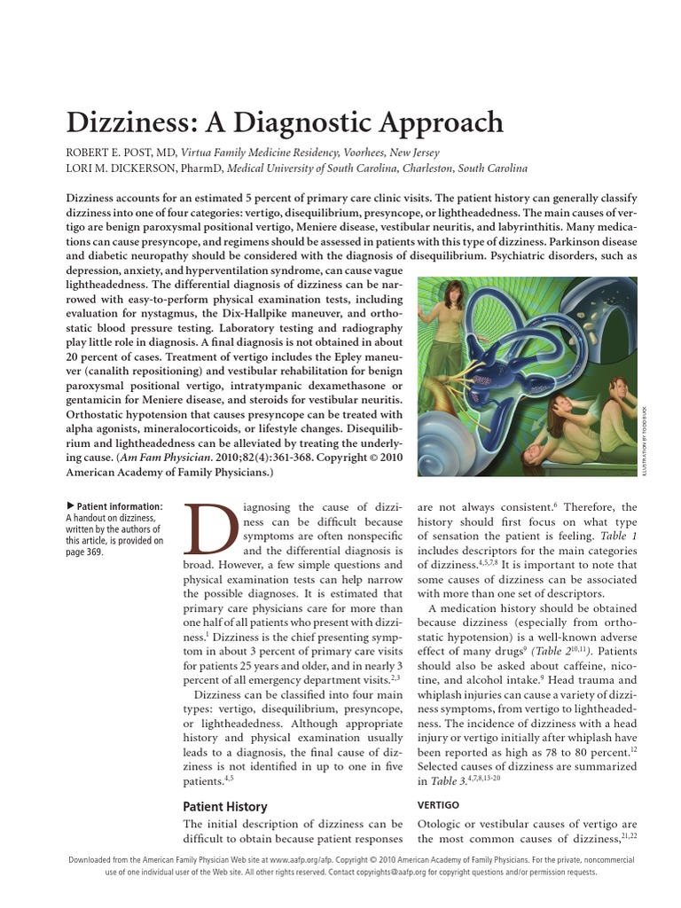 Dizziness | PDF