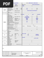 Control Valve Data Sheet | PDF | Valve | Pressure