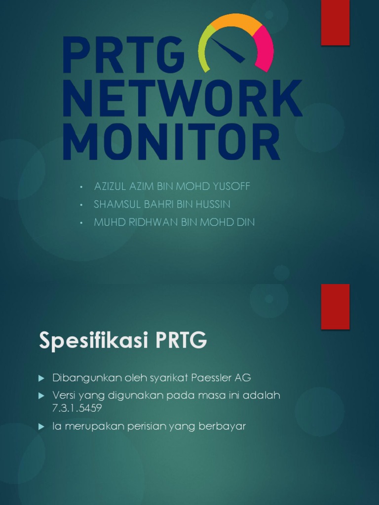 PRTG Network Monitor | PDF