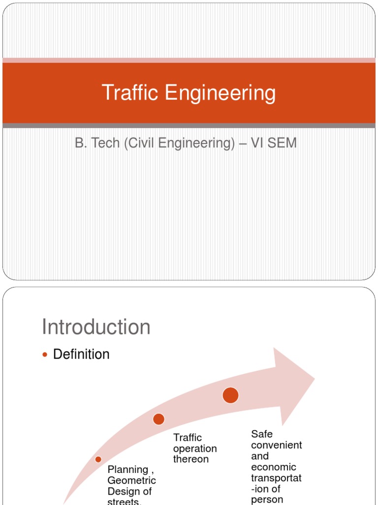 Traffic Engineering | PDF