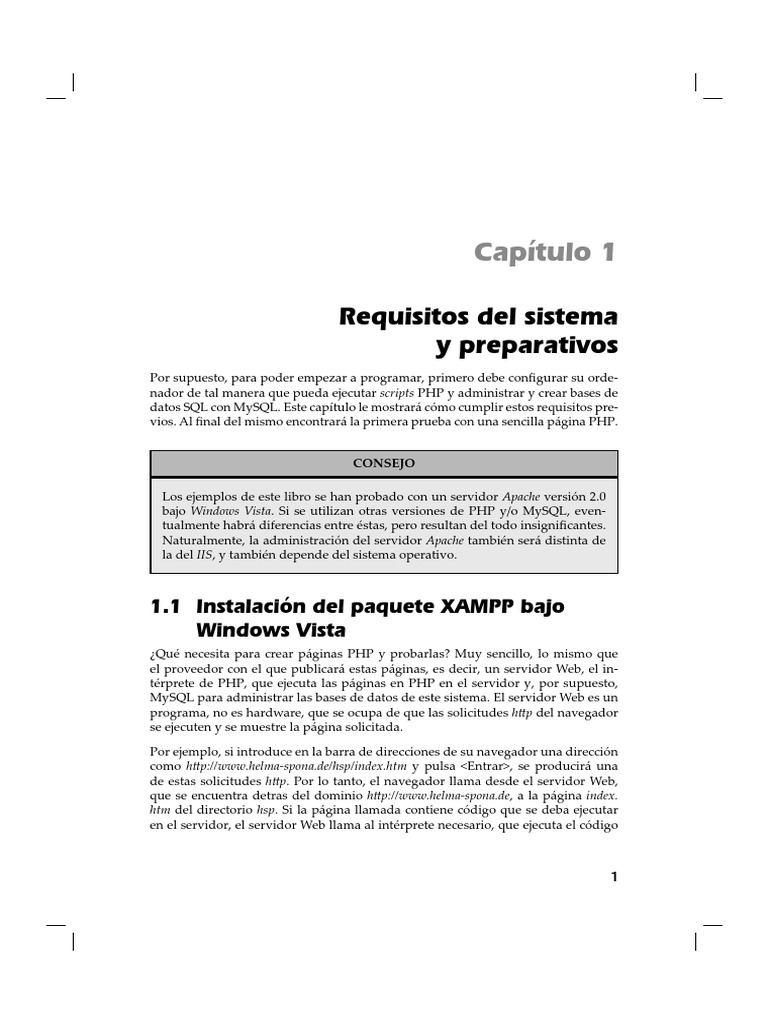 Extracto Del Libro PDF | PDF | Php | Servidor web