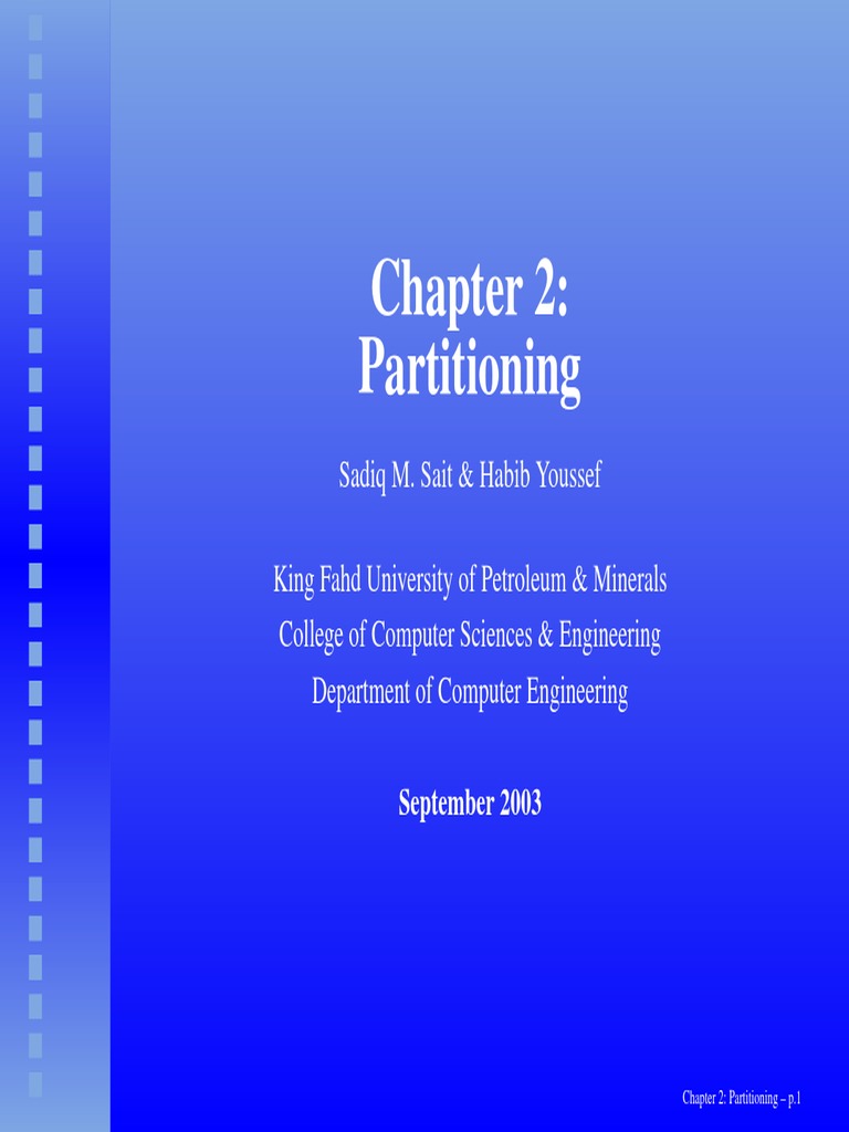 Partition | PDF