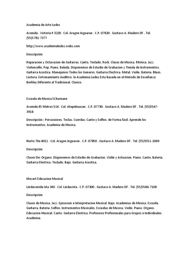 Academia de Arte Ludus | PDF