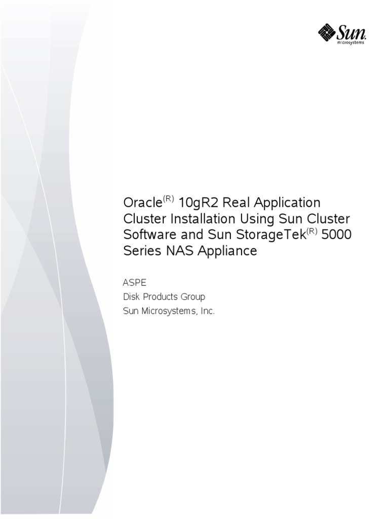 NAS5320 SunCluster RAC | PDF | Port (Computer Networking) | Computer ...