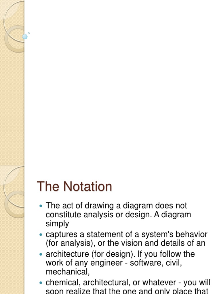 Design Notations in Software Engineering | PDF | Class (Computer ...