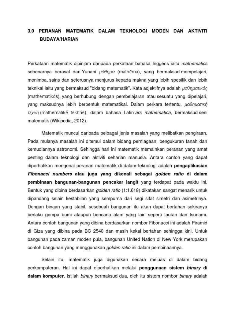 Assignment Matematik | PDF