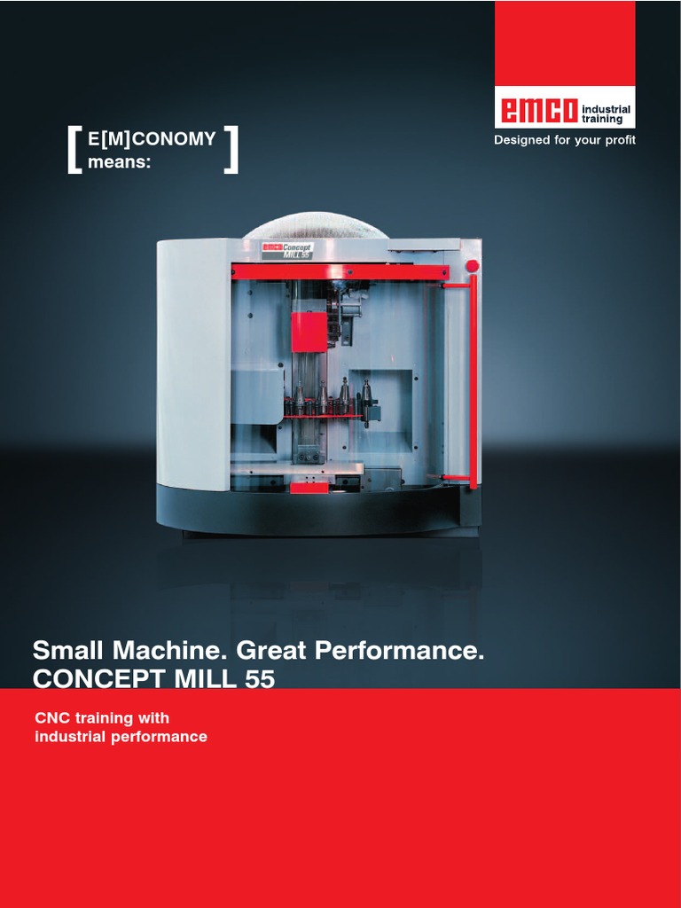 Milling Concept MILL 55 en 01 | PDF | Numerical Control | Machines