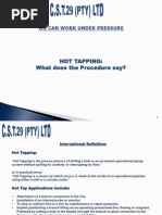 Hot Tapping Specification for Pipelines | PDF | Pipe (Fluid Conveyance ...