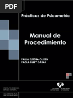 Gregory Robert, Pruebas Psicologicas | PDF