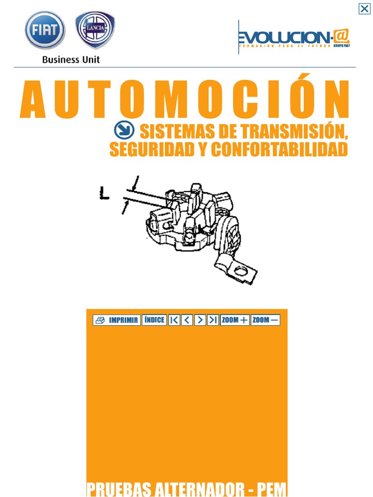 Verificación del Alternador | PDF | Engranaje | Inductor