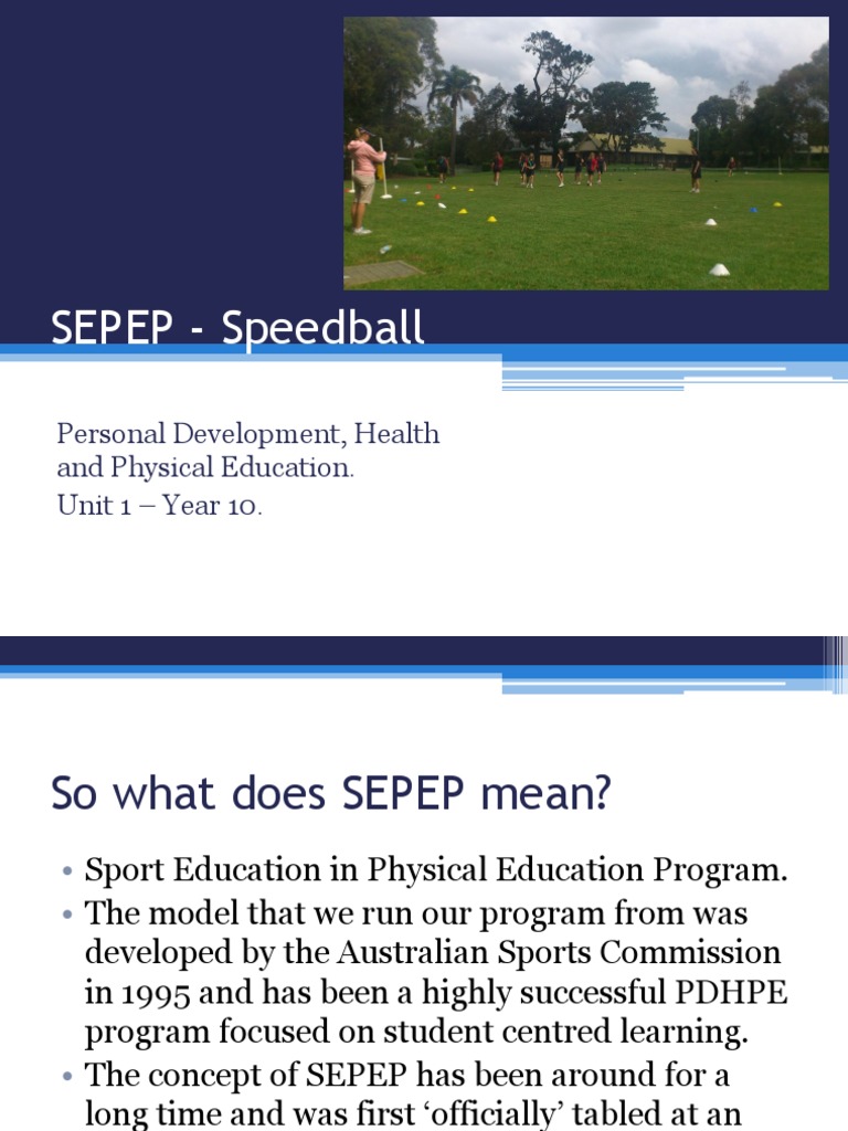 Sepep | PDF | Sports | Physical Education