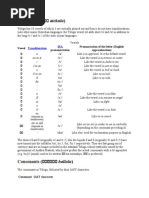 Telugu Alphabet Overview and Patterns | PDF | Consonant | Alphabet