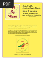 Microsoft Word - Palmer Cursive Practice Sheets PDF | PDF