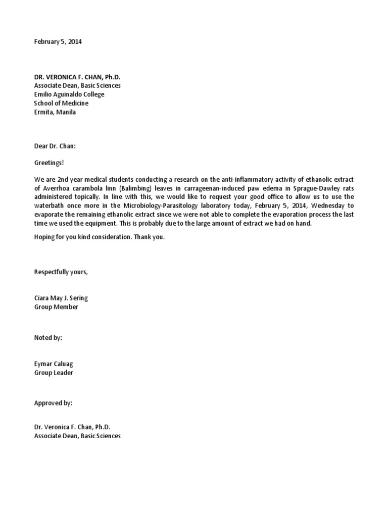 Pharma Letter of Request 3 | PDF