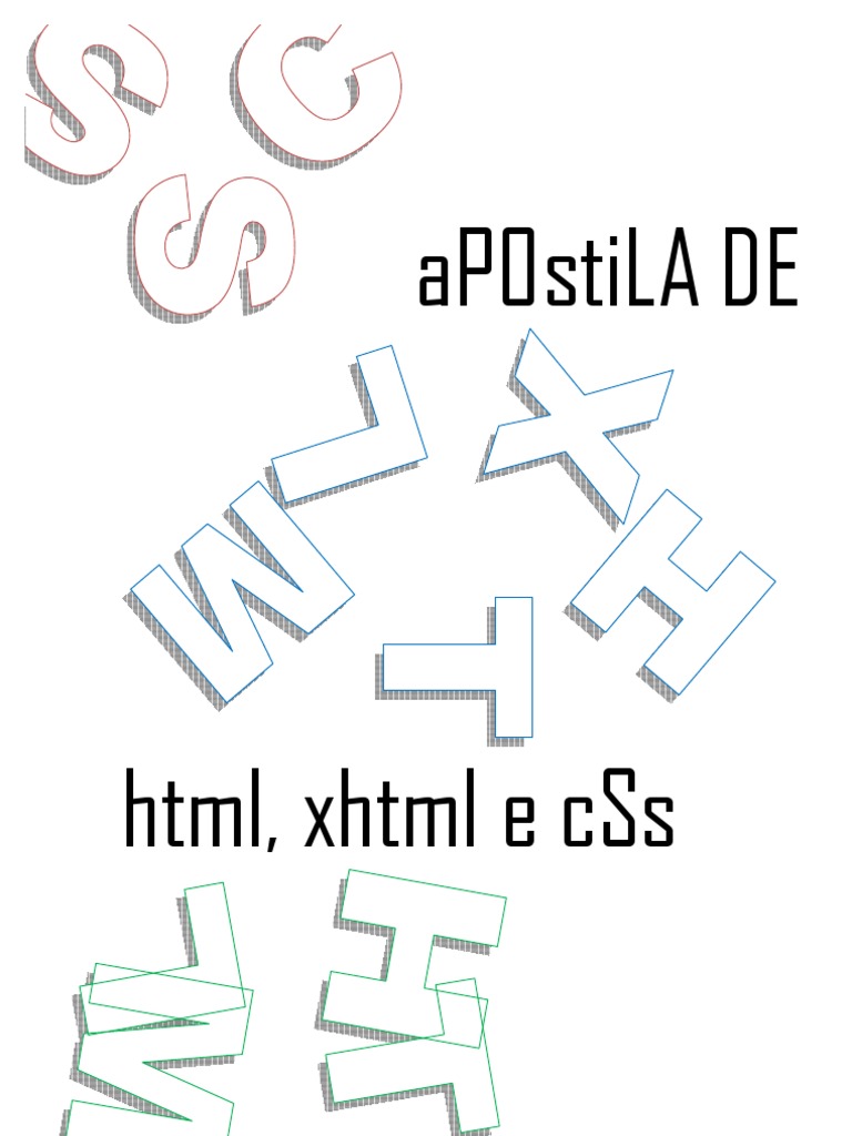 Apostila Html Xhtml Css Pdf