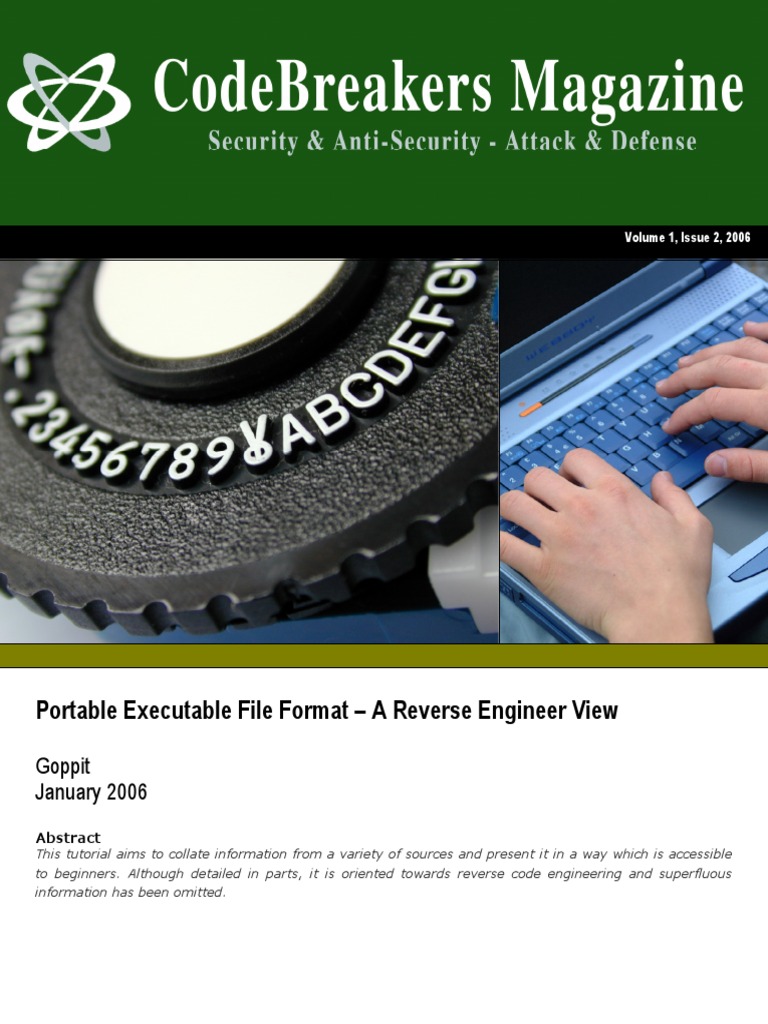 Pe Format Reverse Engineer View Pdf Pointer Computer Programming