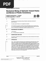 Aashto T 119 | PDF | Concrete | Strength Of Materials