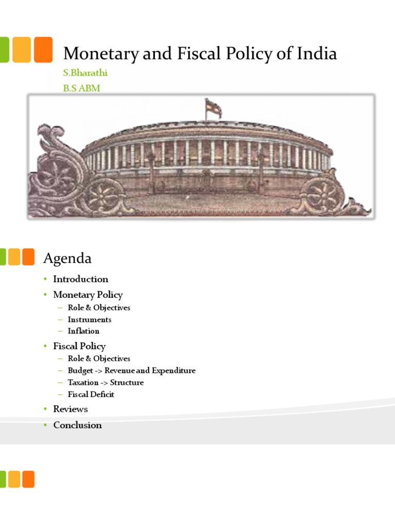 Monetary Policy of India | PDF | Fiscal Policy | Monetary Policy