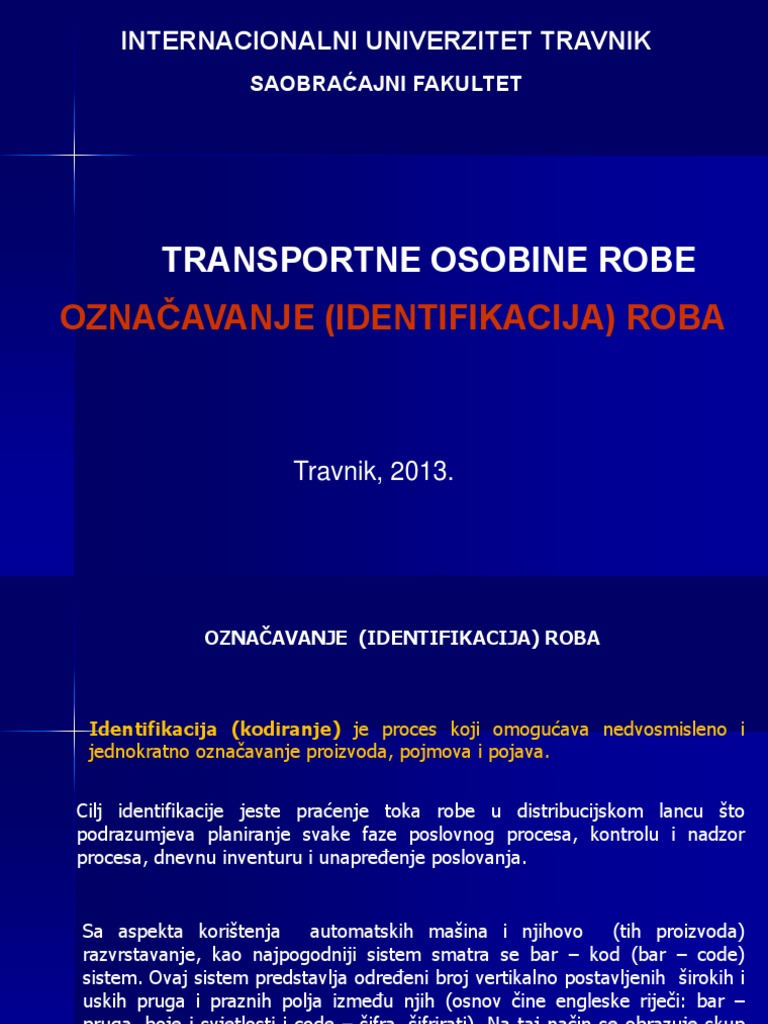 Tor2-Označavanje Robe | PDF