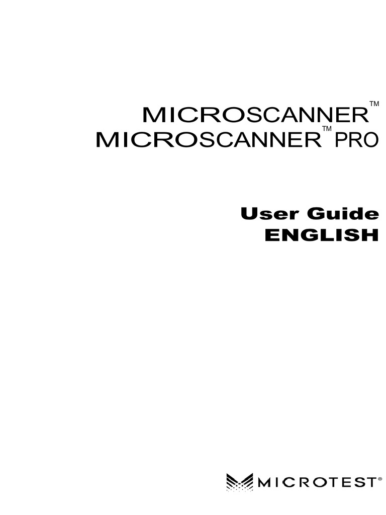 A Comprehensive User Guide for the MICROSCANNER Cable Tester | PDF ...