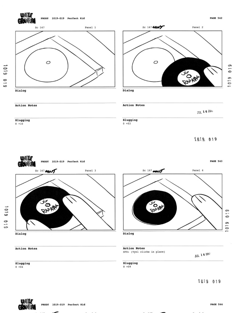 UNCLE GRANDPA - EP "Perfect Kid" - UG Rap Short | PDF