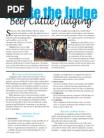 Livestock Judging Techniques Explained | PDF | Livestock | Domesticated ...