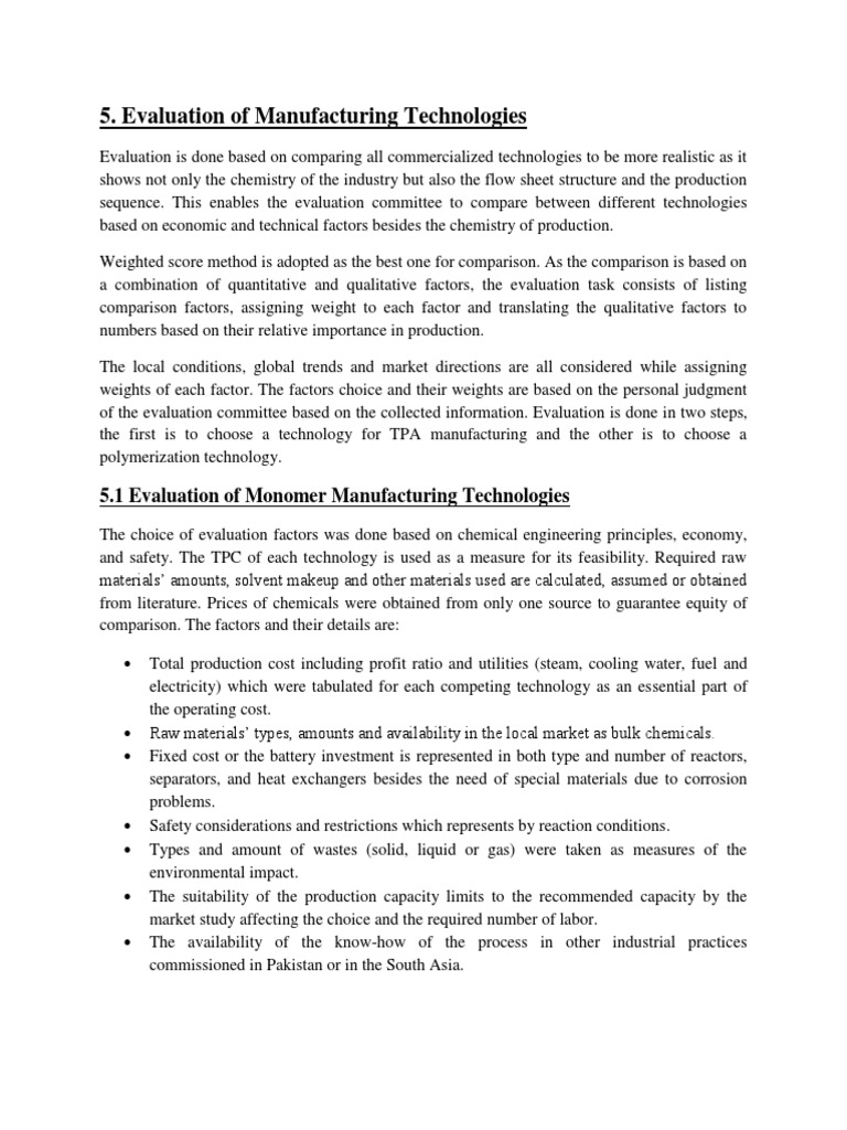 Chapter 5 Evaluation | PDF | Physical Sciences | Chemical Substances