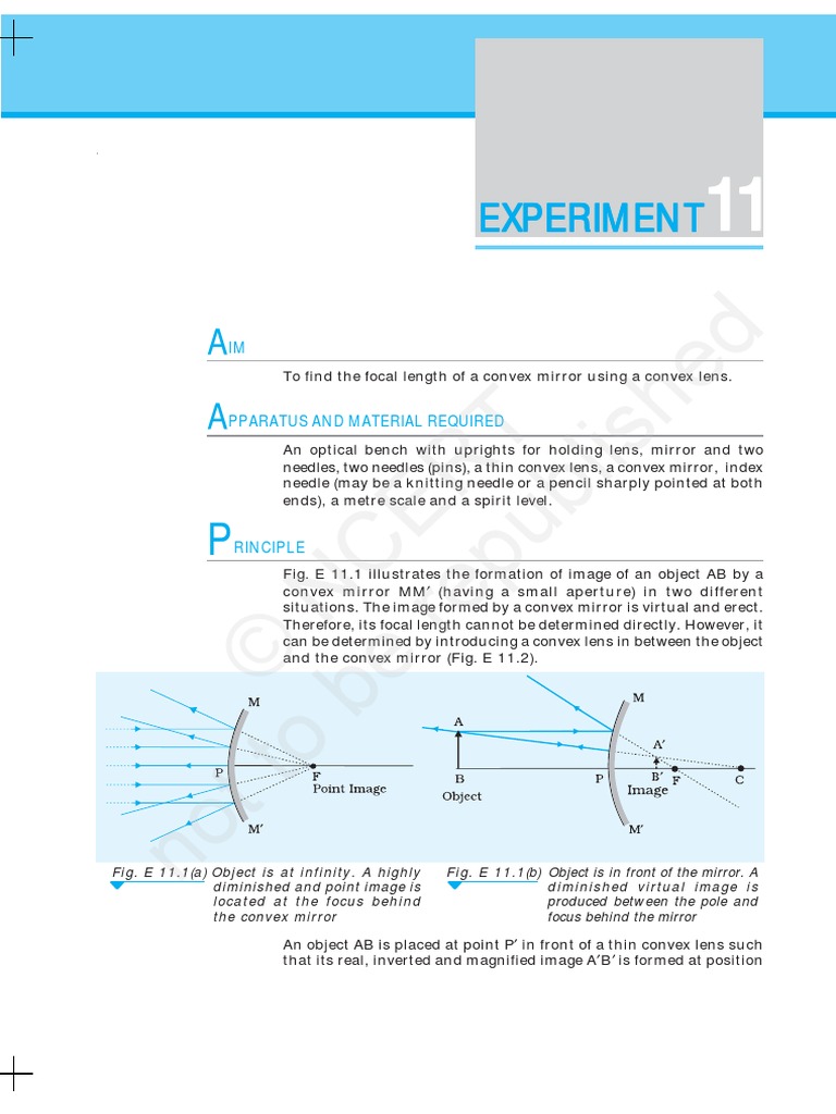 CBSE Physics Lab Manual Part 6 | PDF | Optics | Atomic