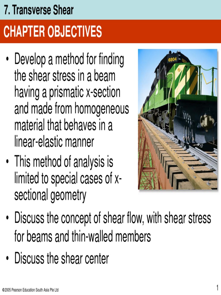 Transverse Shear | PDF | Teaching Methods & Materials