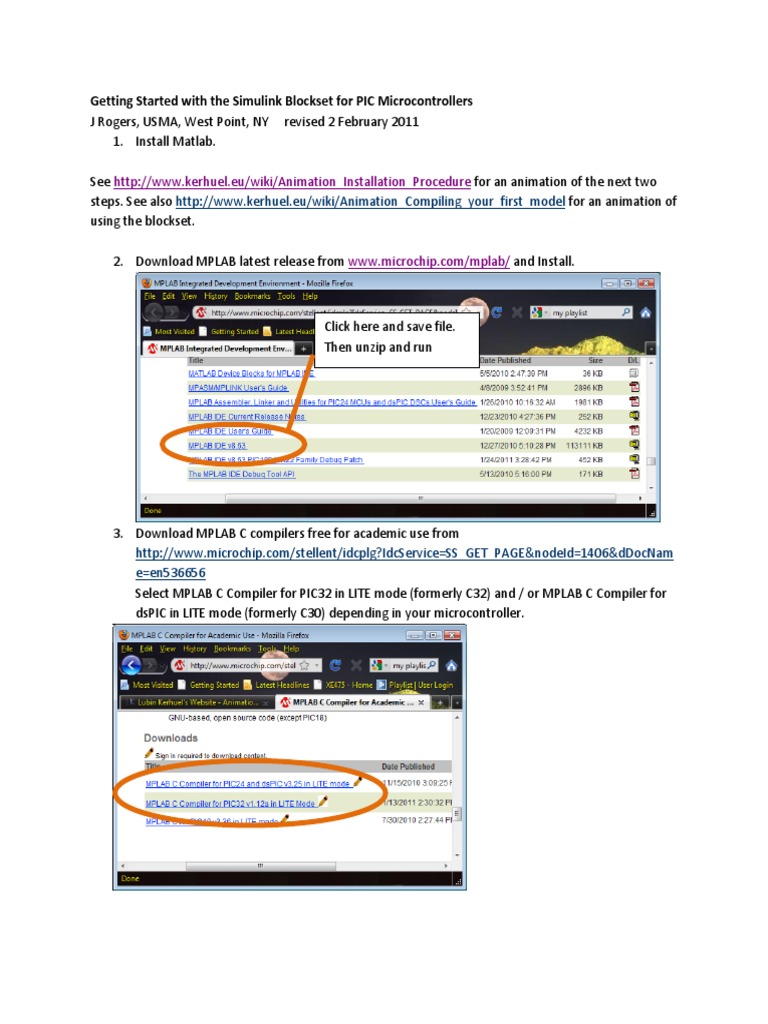 Getting Started With The Simulink Blockset For PIC Microcontrollers v3 ...