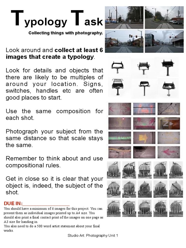 Ypology Ask: Images That Create A Typology | PDF | Language Arts ...