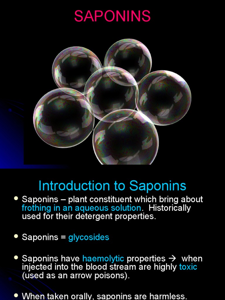 saponins | Plants | Wellness