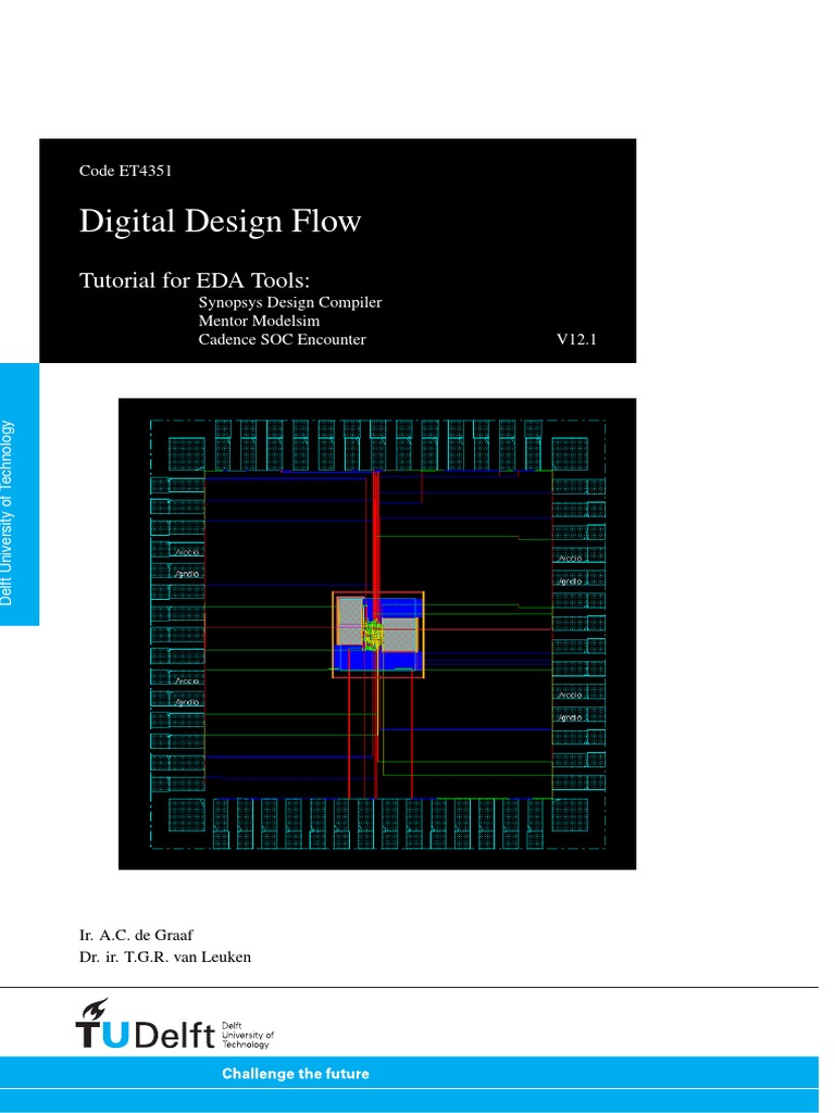 Digital Design Flow Eda Tool | PDF | Hardware Description Language | Vhdl