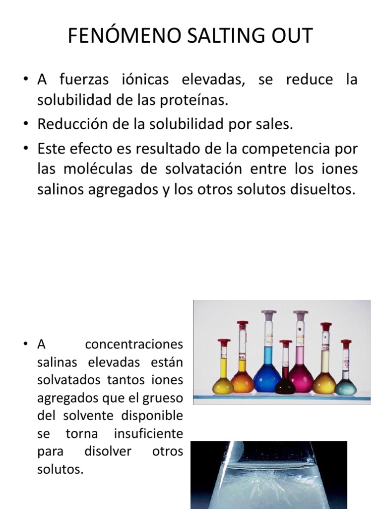 Salting Out | PDF