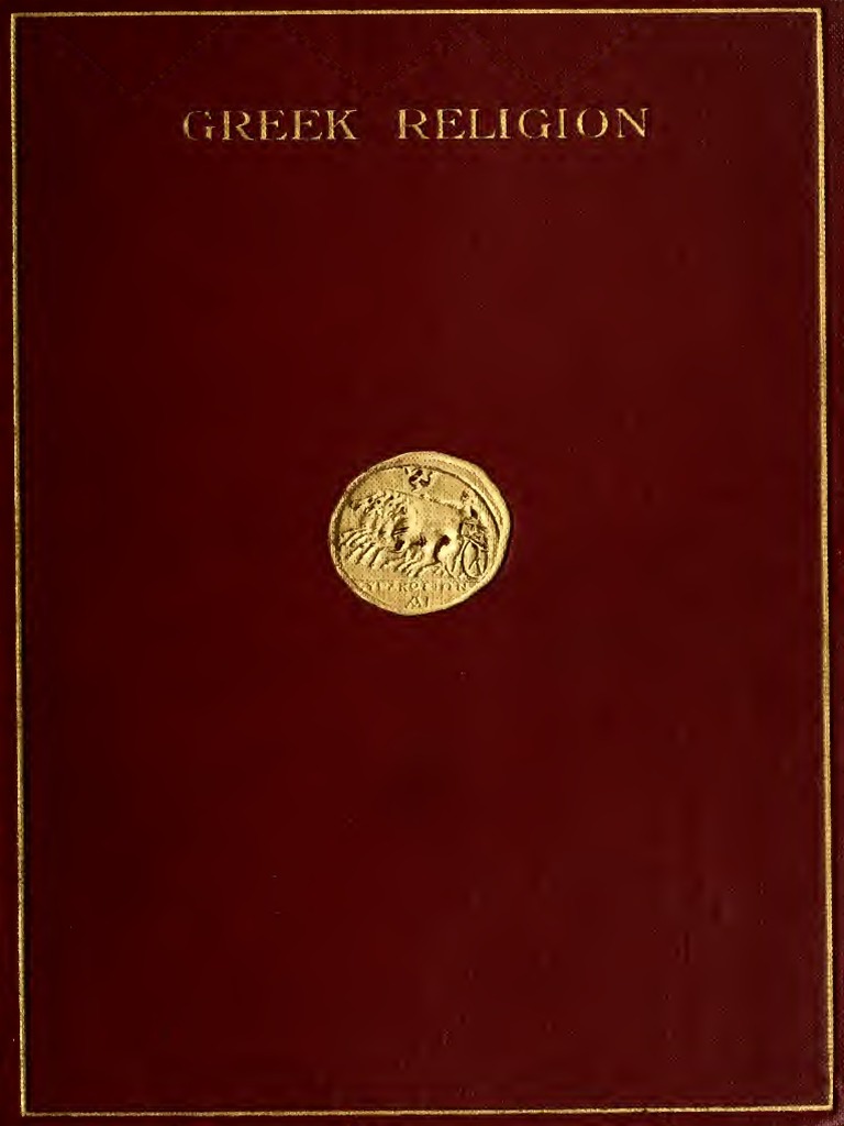 A Handbook of Greek Religion | Download Free PDF | Greek Mythology | Athena