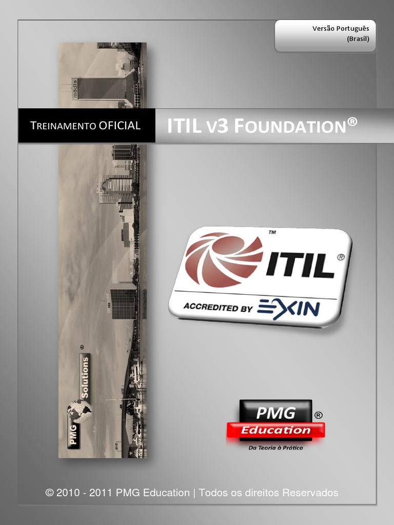 E-Book Itil v3 Foundation (PMG Education) | PDF | Itil | Gerenciamento ...
