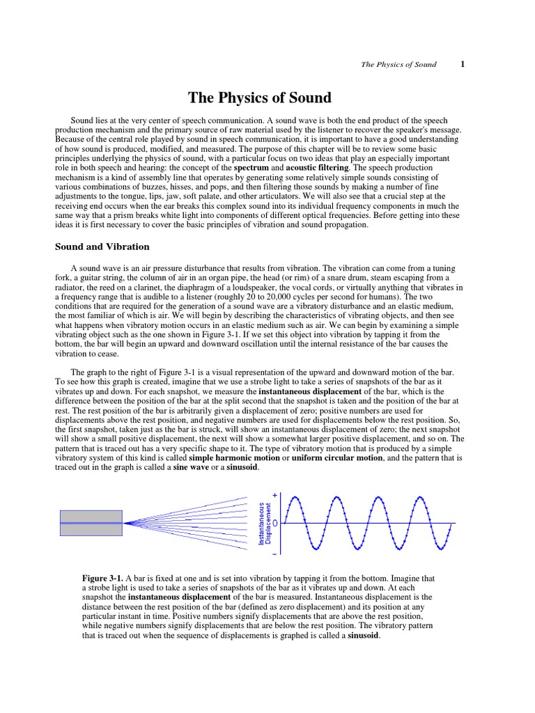 Understanding Sound and Vibration Principles | PDF