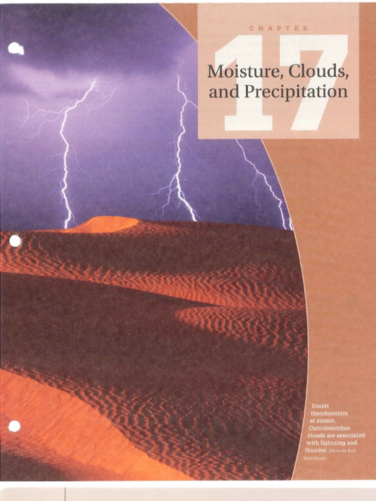 Moisture Clouds and Precipitation | PDF | Humidity | Water Vapor