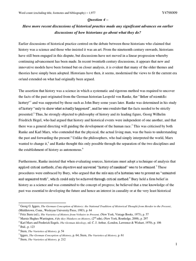 Have More Recent Discussions of Historical Practice Made Any ...