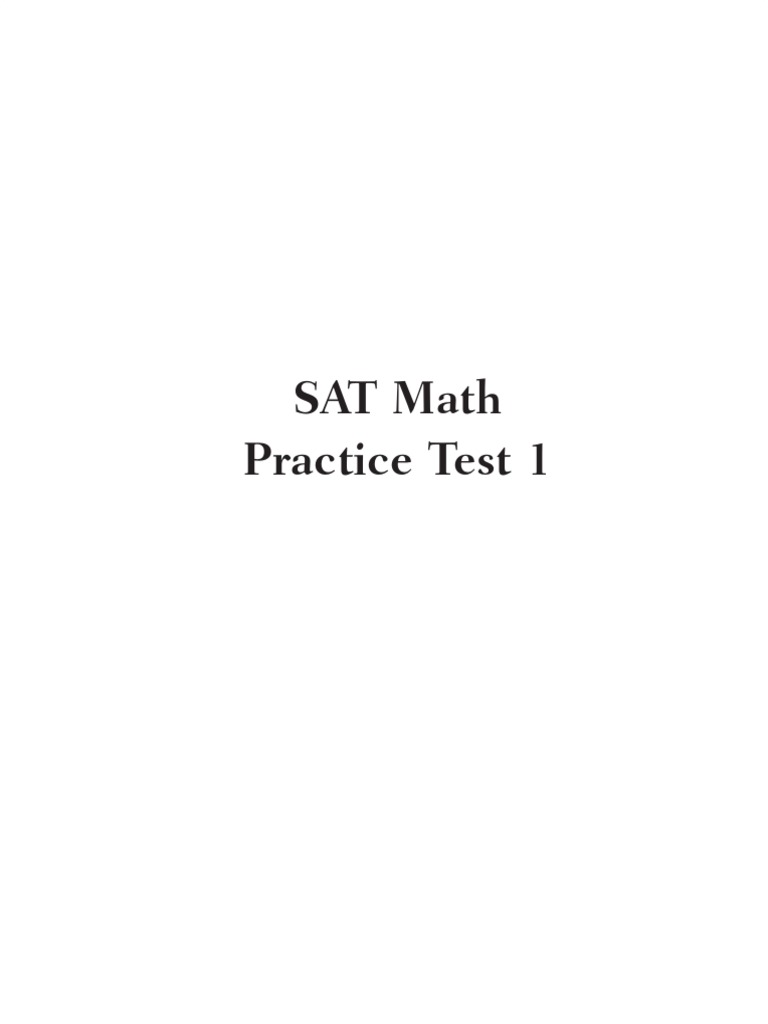 SAT Test | PDF | Sat | Triangle