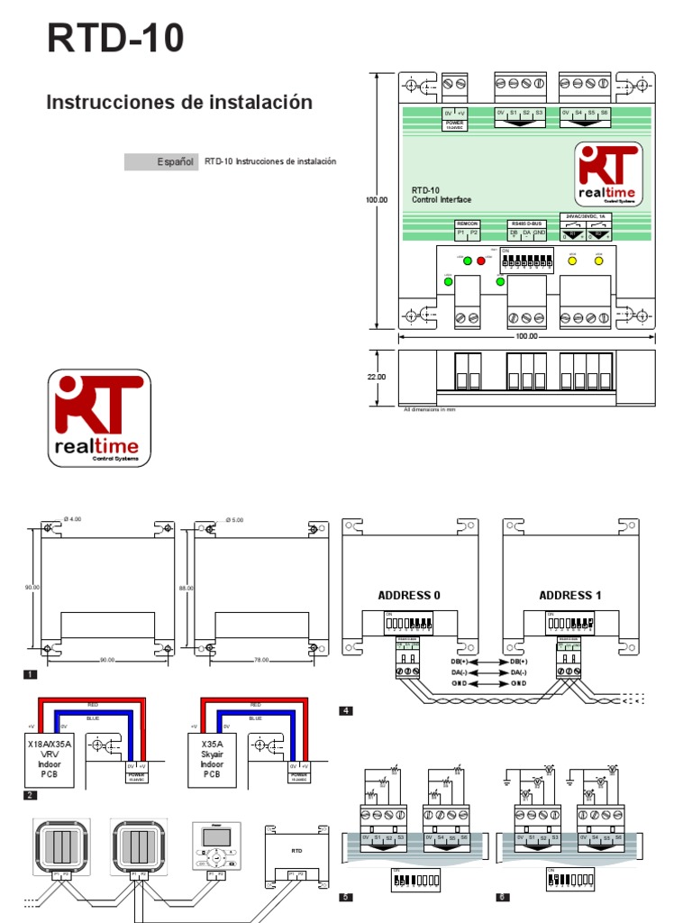 RTD 10 20 W Ra | PDF | Physical Layer Protocols