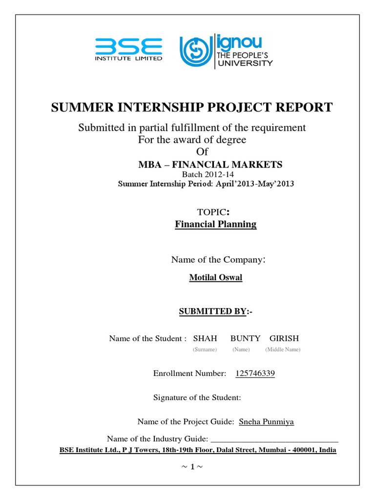 Financial Project Final | PDF | Exchange Traded Fund | Investing