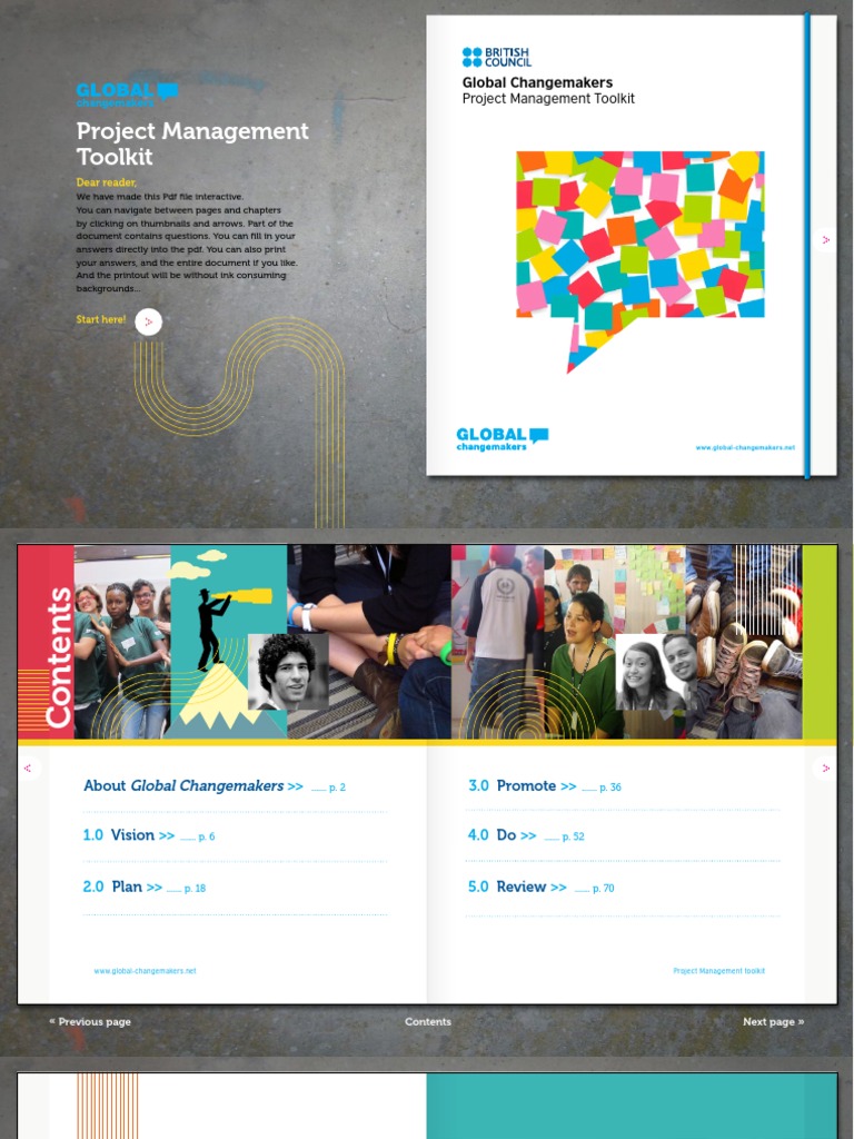 Global Changemaker Project Managment Toolkit | PDF | Advertising ...