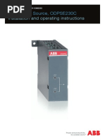 Isa Cba 1000 Manual | PDF | Electrical Connector | Electromagnetism