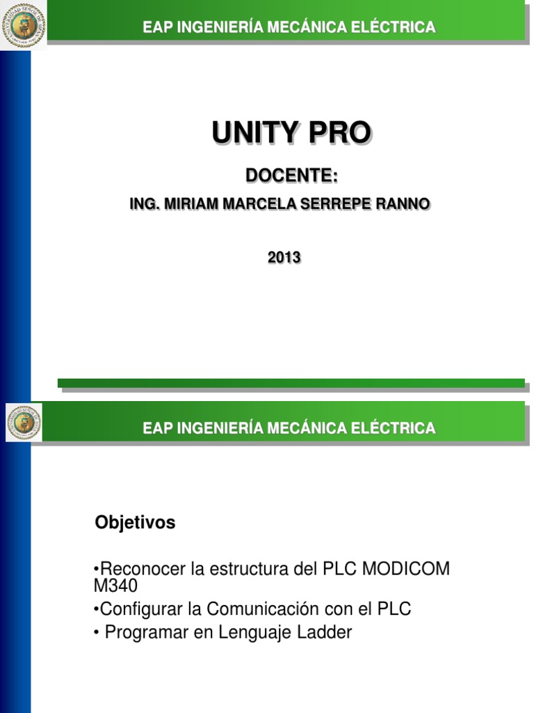 Unity Pro | PDF