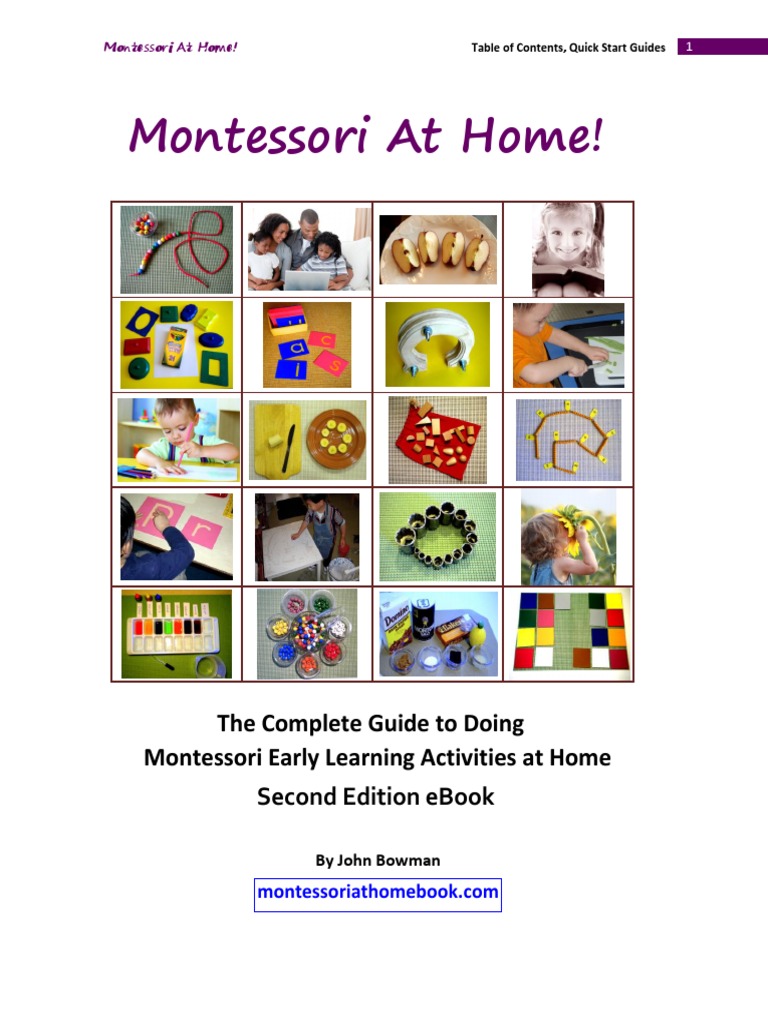 Montessori at Home! Second Edition-1 | PDF | Montessori Education ...