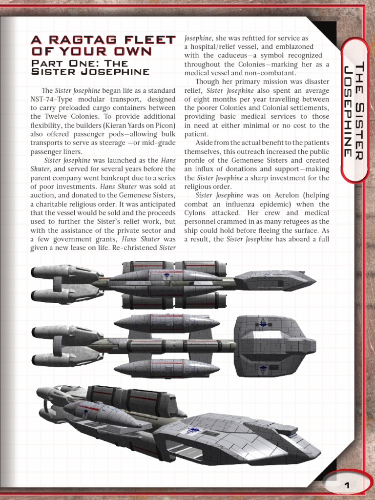 BSG RPG Sister Josephine | PDF | Post Apocalyptic Television Series ...