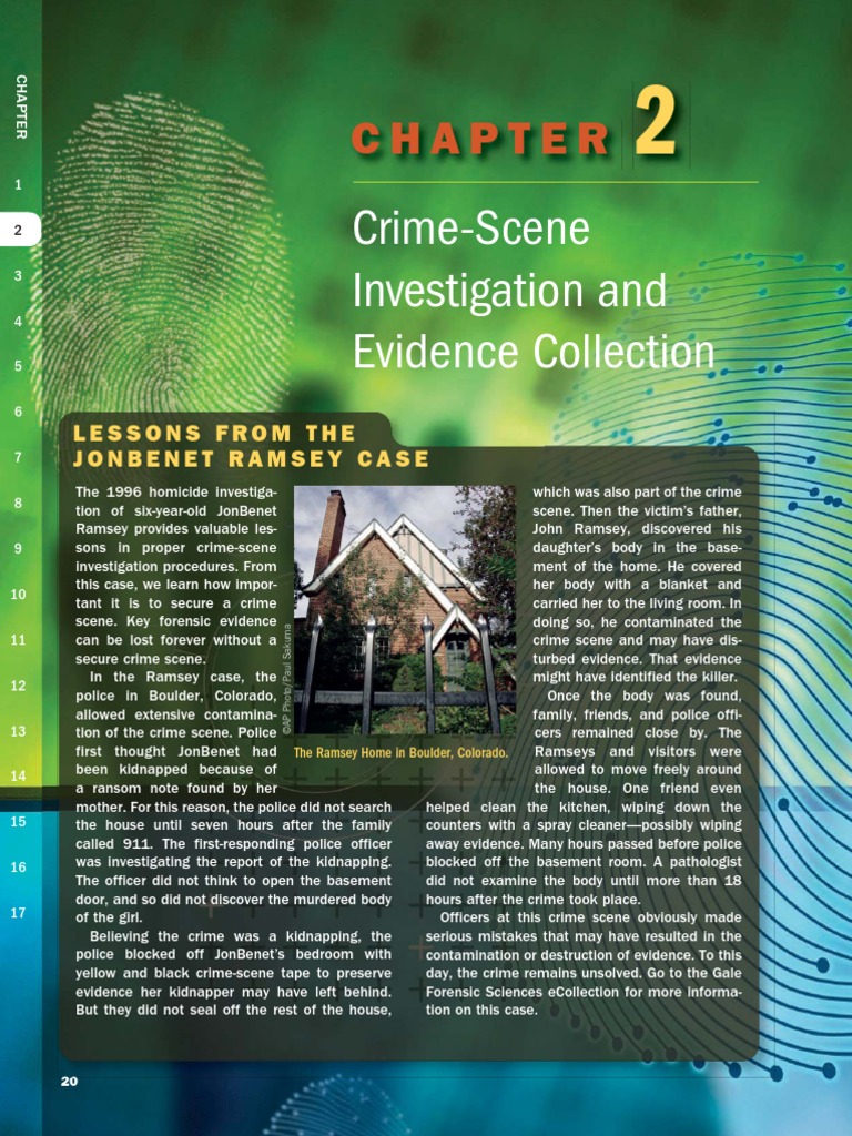 Crime-Scene Investigation and Evidence Collection | Crime Scene ...